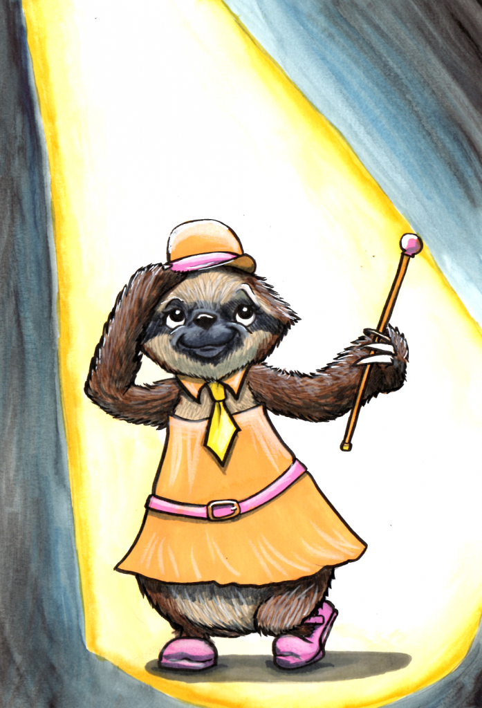 Sloth – Alex Crump Illustrator, Animator and Storyteller Swindon